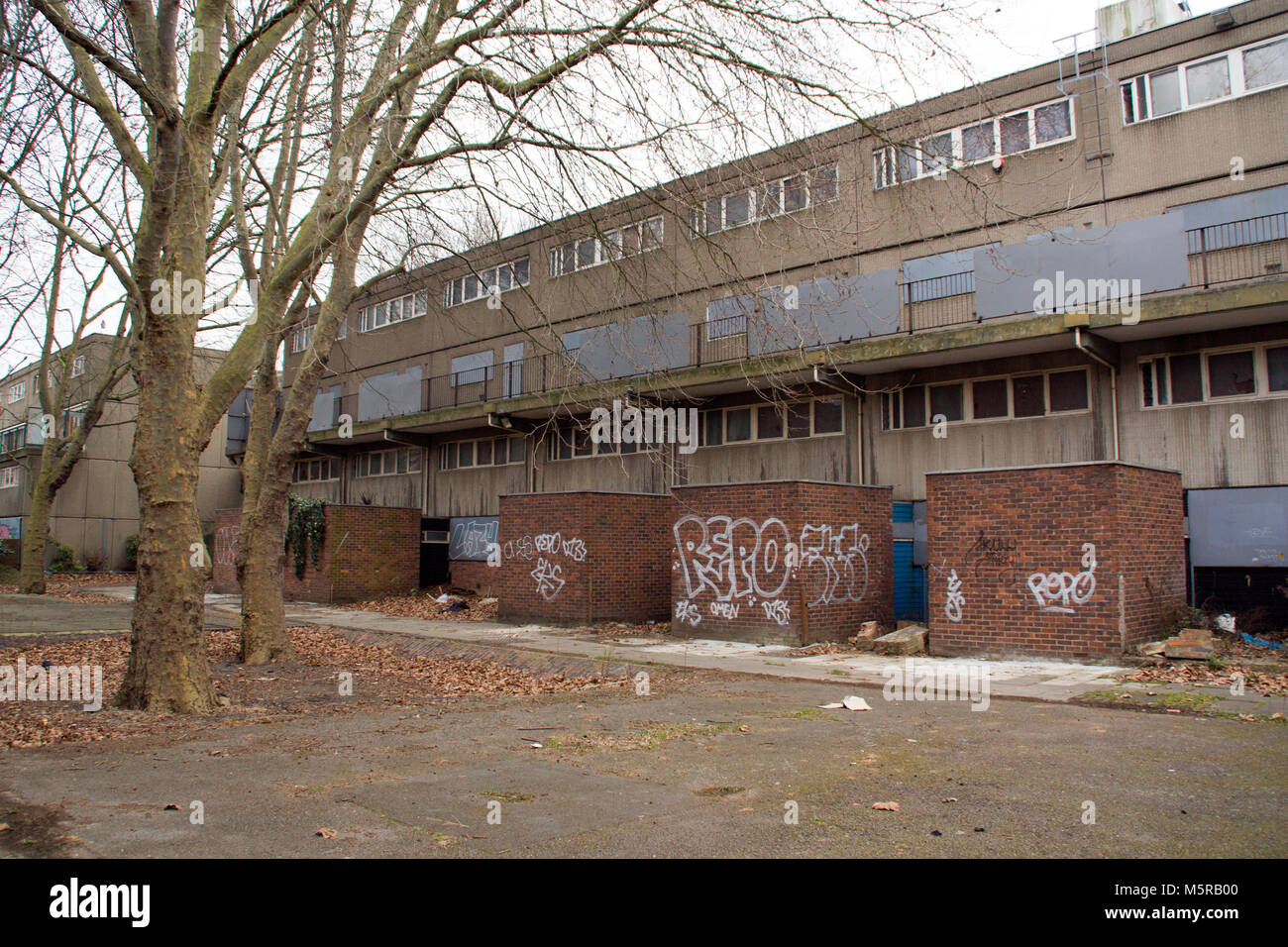 Colour Photograph of the Heygate Estate, Southwark, South London ...