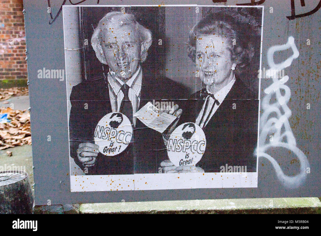 Colour Photograph of Graffiti on the now demolished Heygate estate ...