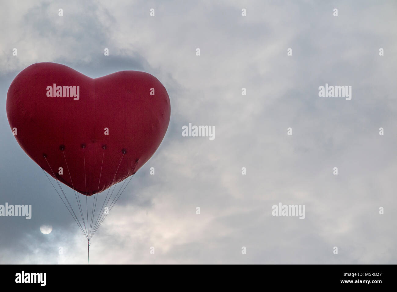 Giant Inflatable Red Heart High Resolution Stock Photography and Images ...