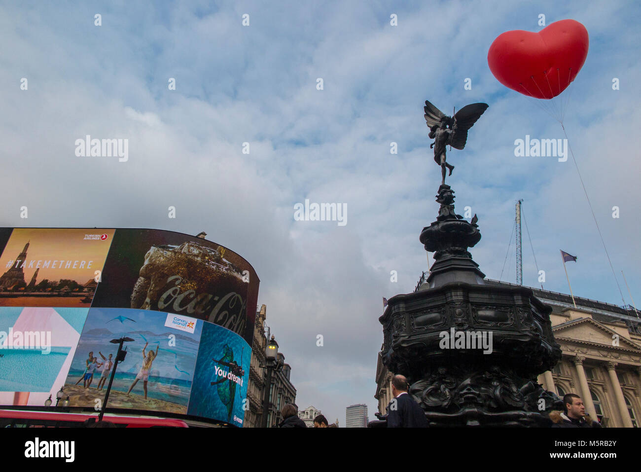 Giant Inflatable Red Heart High Resolution Stock Photography and Images ...