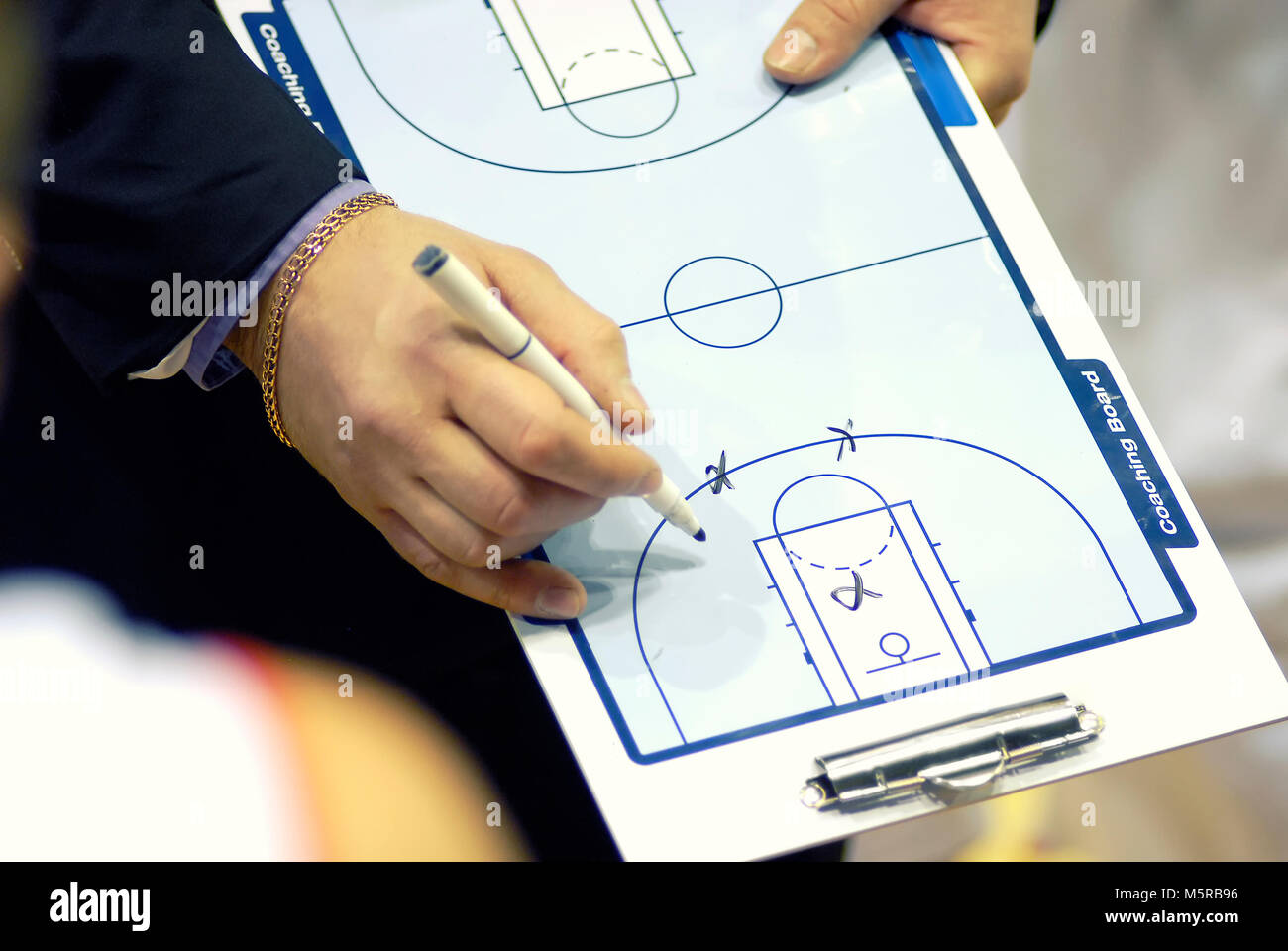 Basketball court floor plan hi-res stock photography and images - Alamy