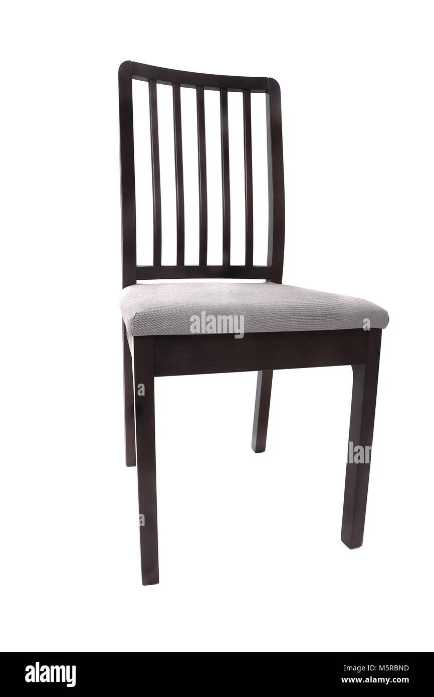 Chair on white background Stock Photo - Alamy