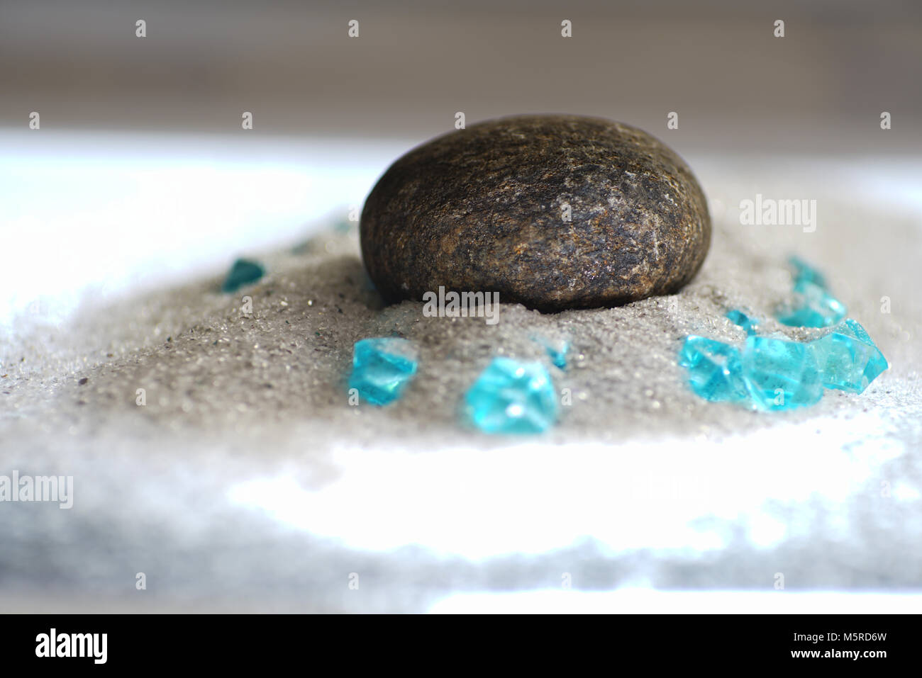 Minerals of various sizes and shapes, from sand to marble to gemstones ...