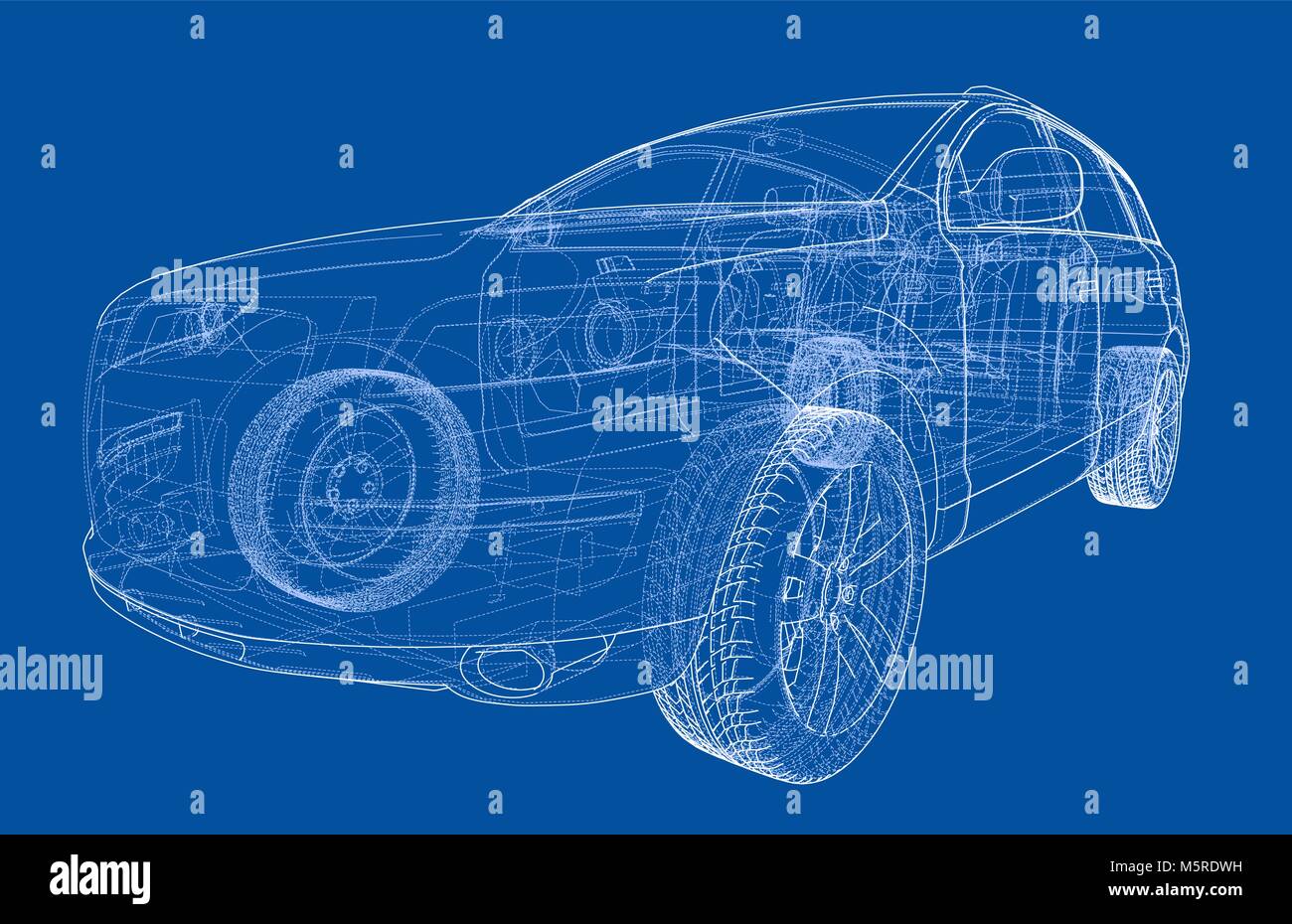 Car sketch. Vector Stock Vector Image & Art - Alamy