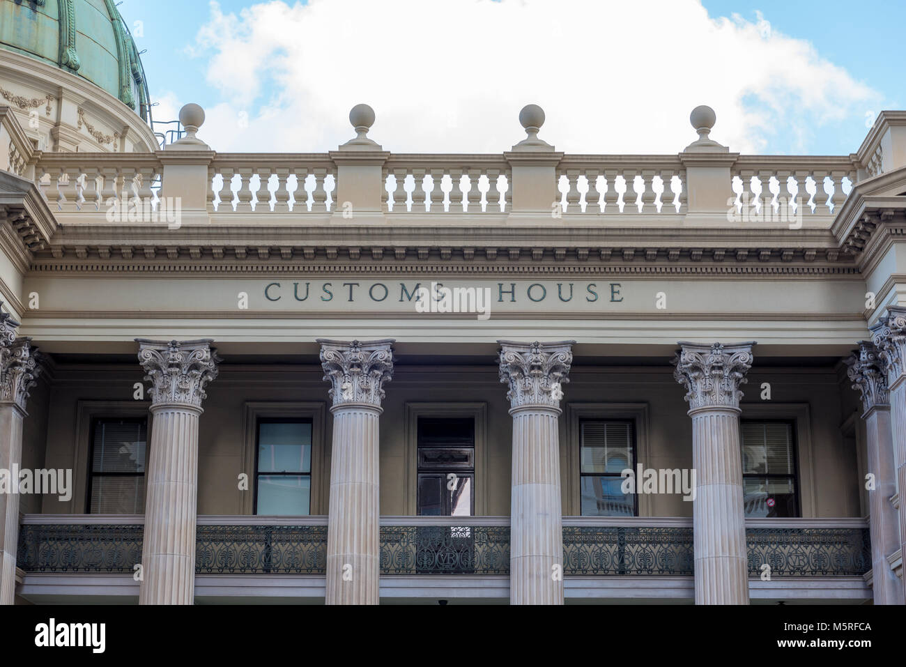 Customs House, Brisbane, Queensland. Former customs house building on ...