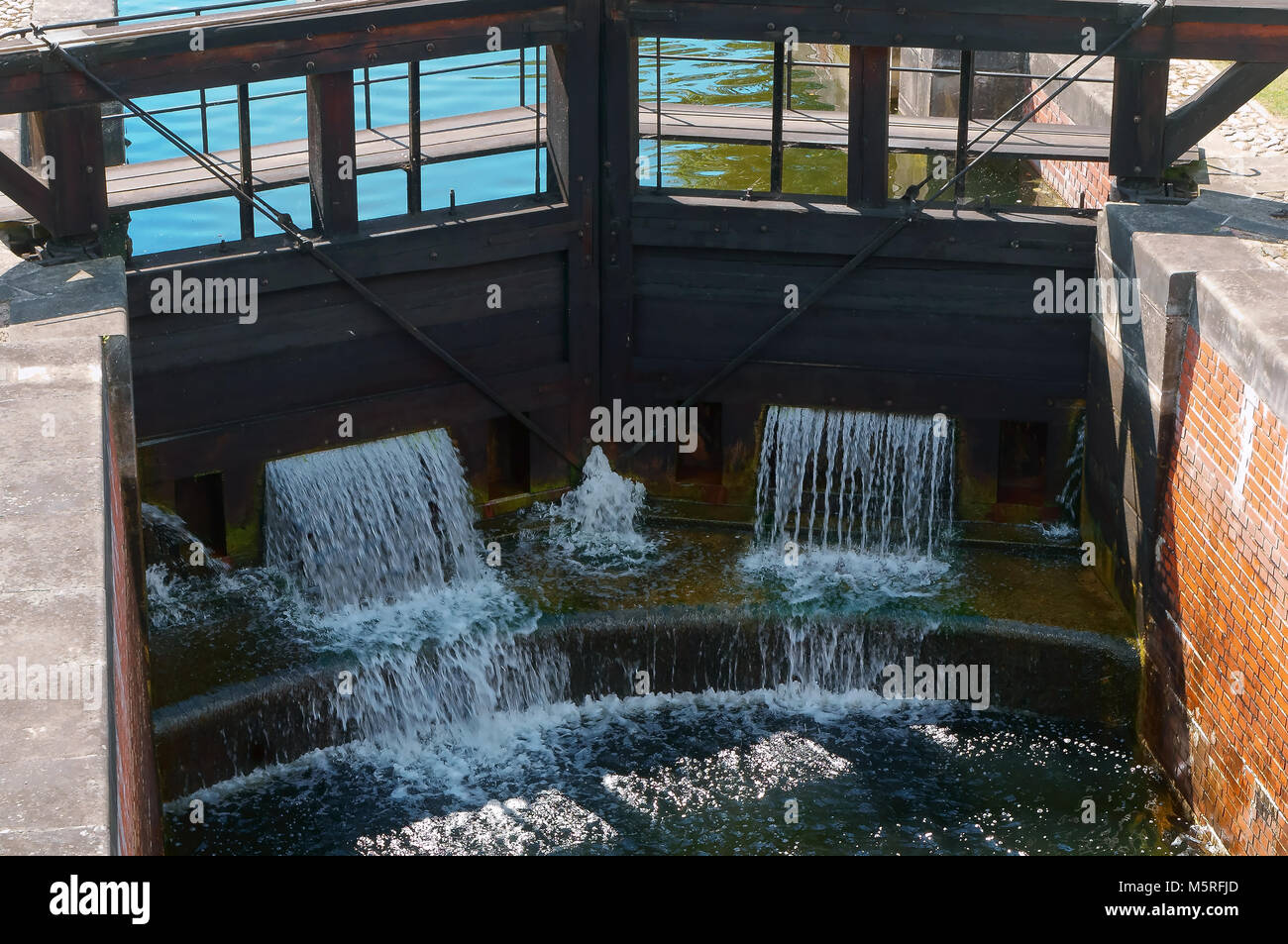 gateway hydraulic, hydraulic structure to adjust the water level in the ...