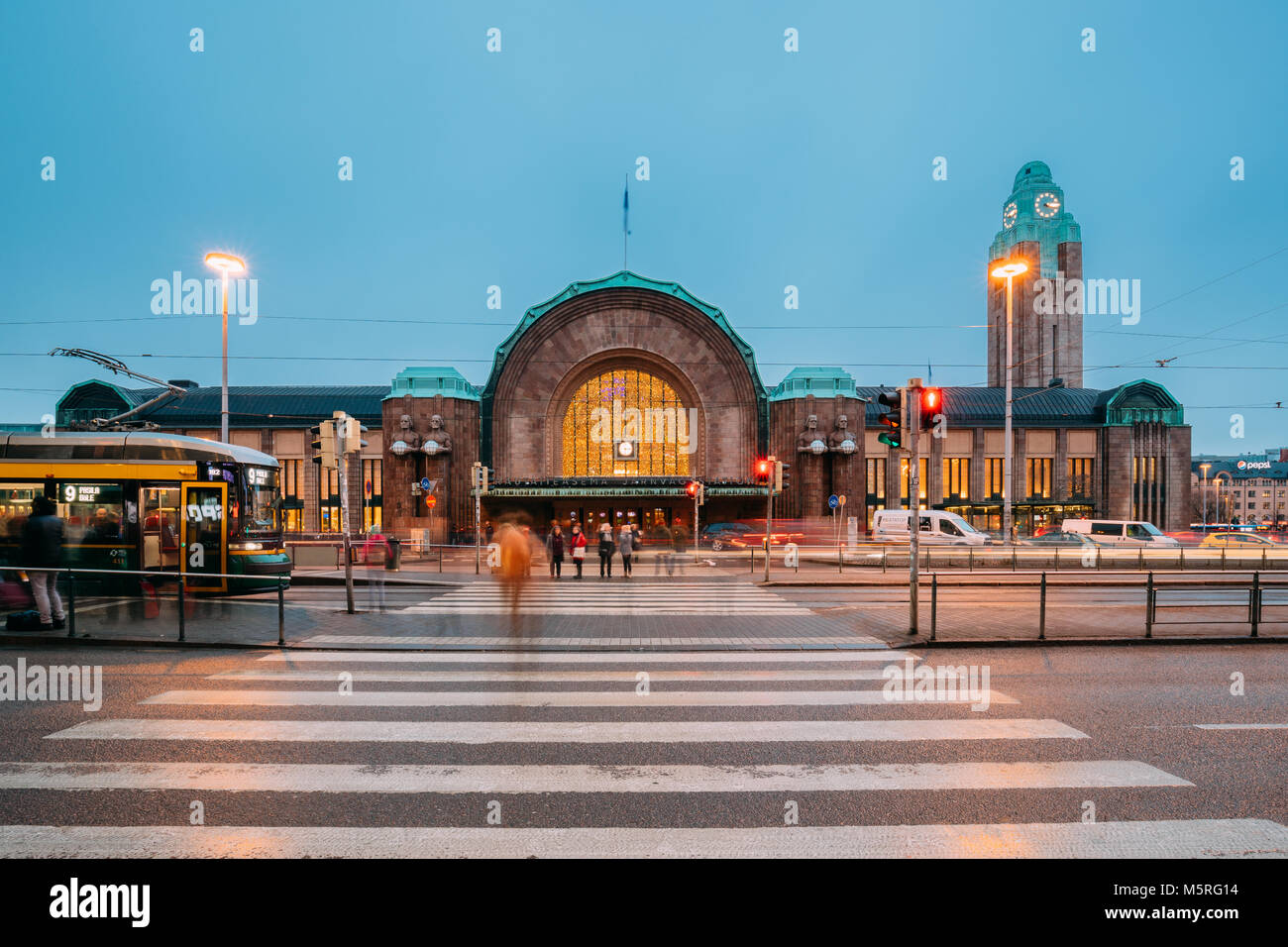 Helsinki central railway hi-res stock photography and images - Alamy