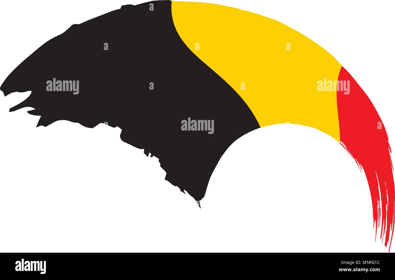 Flag of Belgium, Vector illustration Stock Vector Image & Art - Alamy