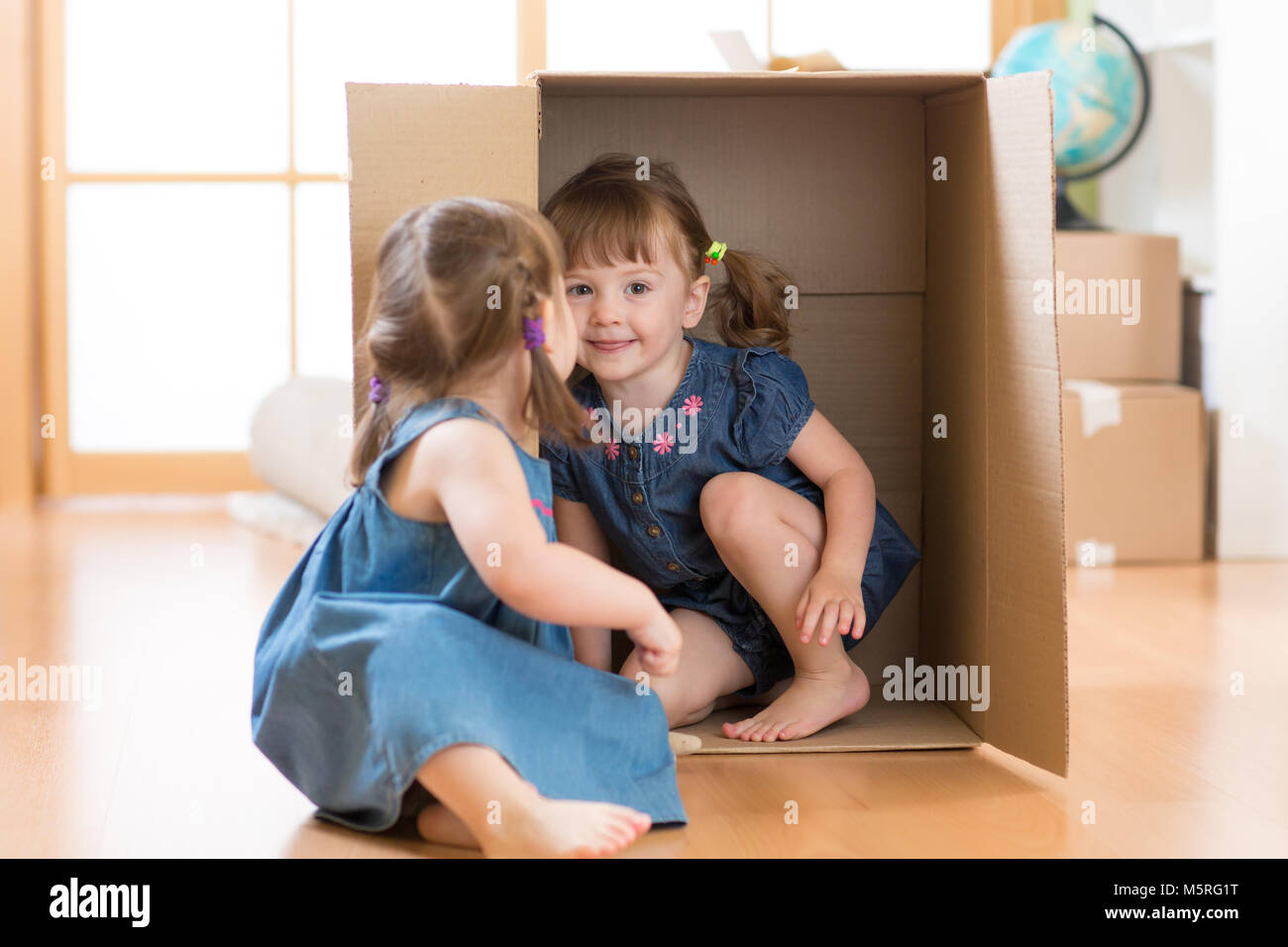 Coy girls hi-res stock photography and images - Alamy