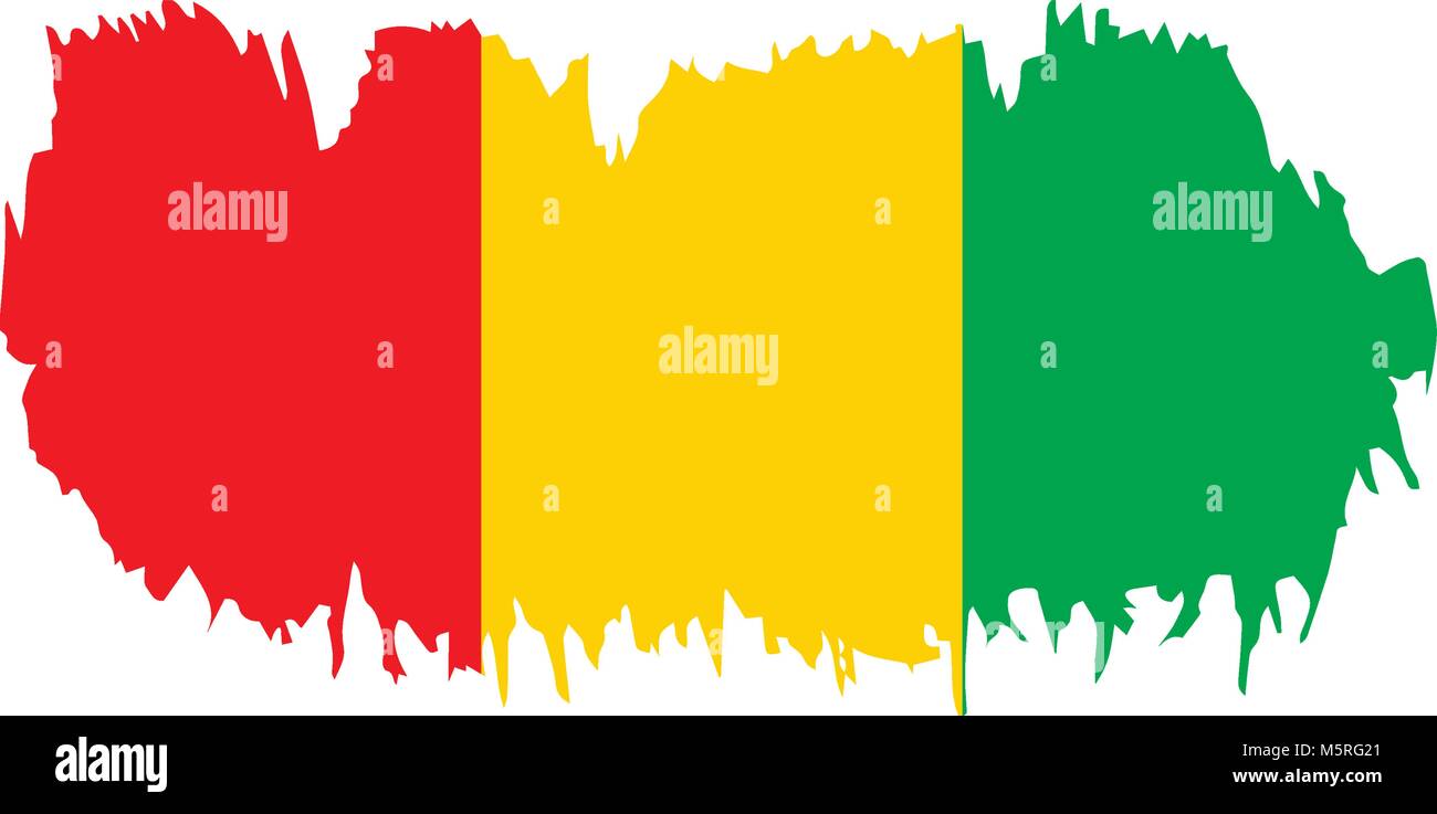 guinea flag, vector illustration Stock Vector Image & Art - Alamy