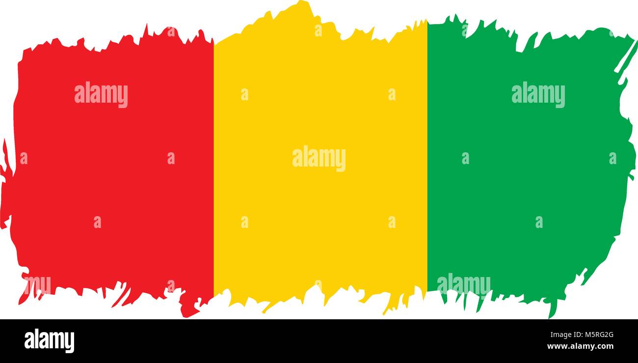 guinea flag, vector illustration Stock Vector Image & Art - Alamy