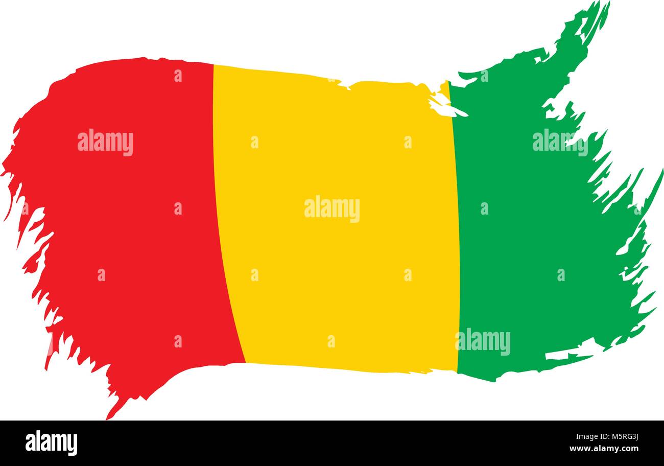guinea flag, vector illustration Stock Vector Image & Art - Alamy