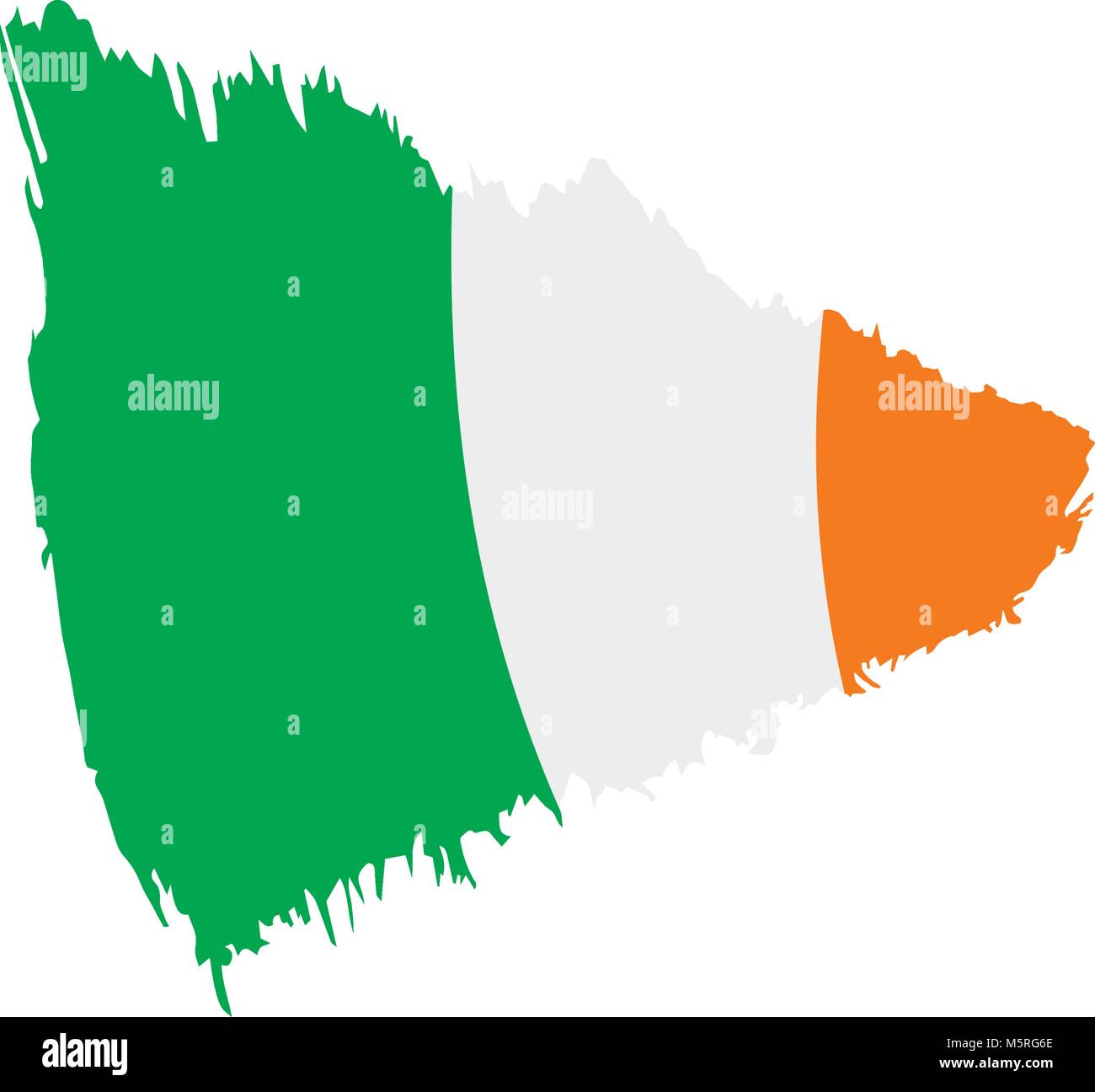 Ireland flag, vector illustration Stock Vector Image & Art - Alamy