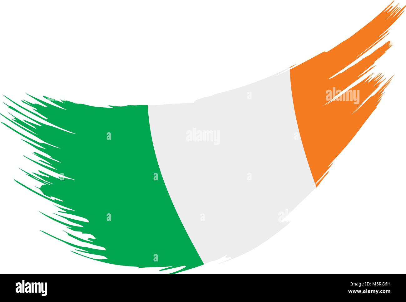 Ireland flag, vector illustration Stock Vector Image & Art - Alamy