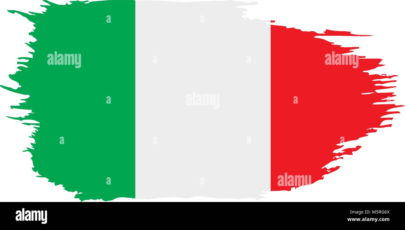 Italy flag, vector illustration Stock Vector Image & Art - Alamy