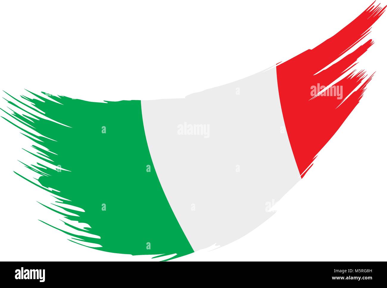 Italy flag, vector illustration Stock Vector Image & Art - Alamy