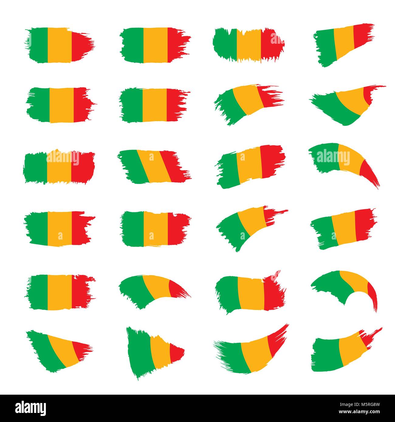Mali flag. Vector Stock Vector Image & Art - Alamy