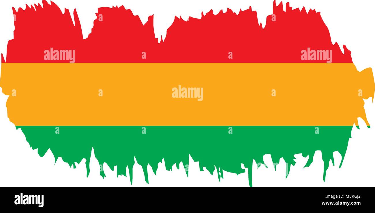 Bolivia flag, vector illustration Stock Vector Image & Art - Alamy