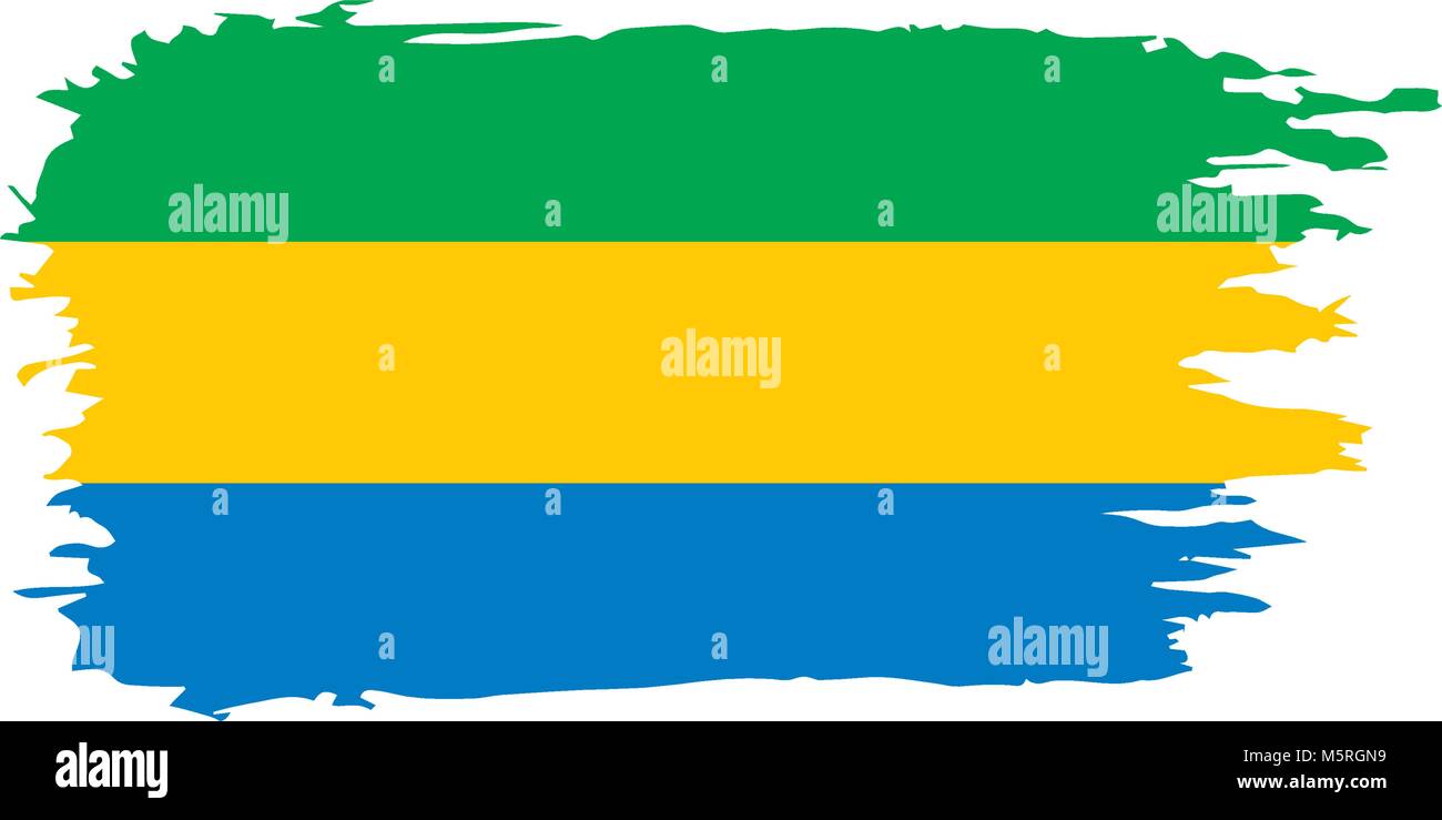 Gabon flag, vector illustration Stock Vector Image & Art - Alamy
