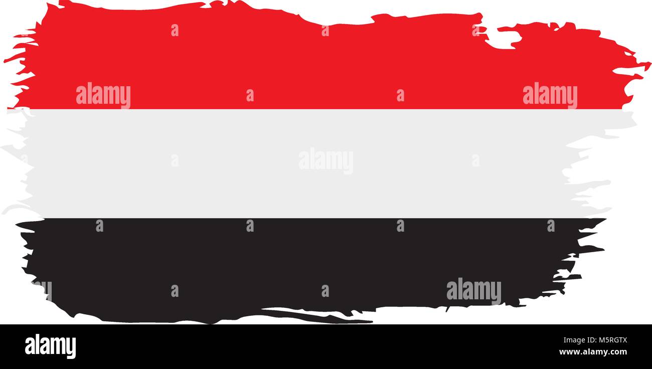 Yemeni flag, vector illustration Stock Vector Image & Art - Alamy