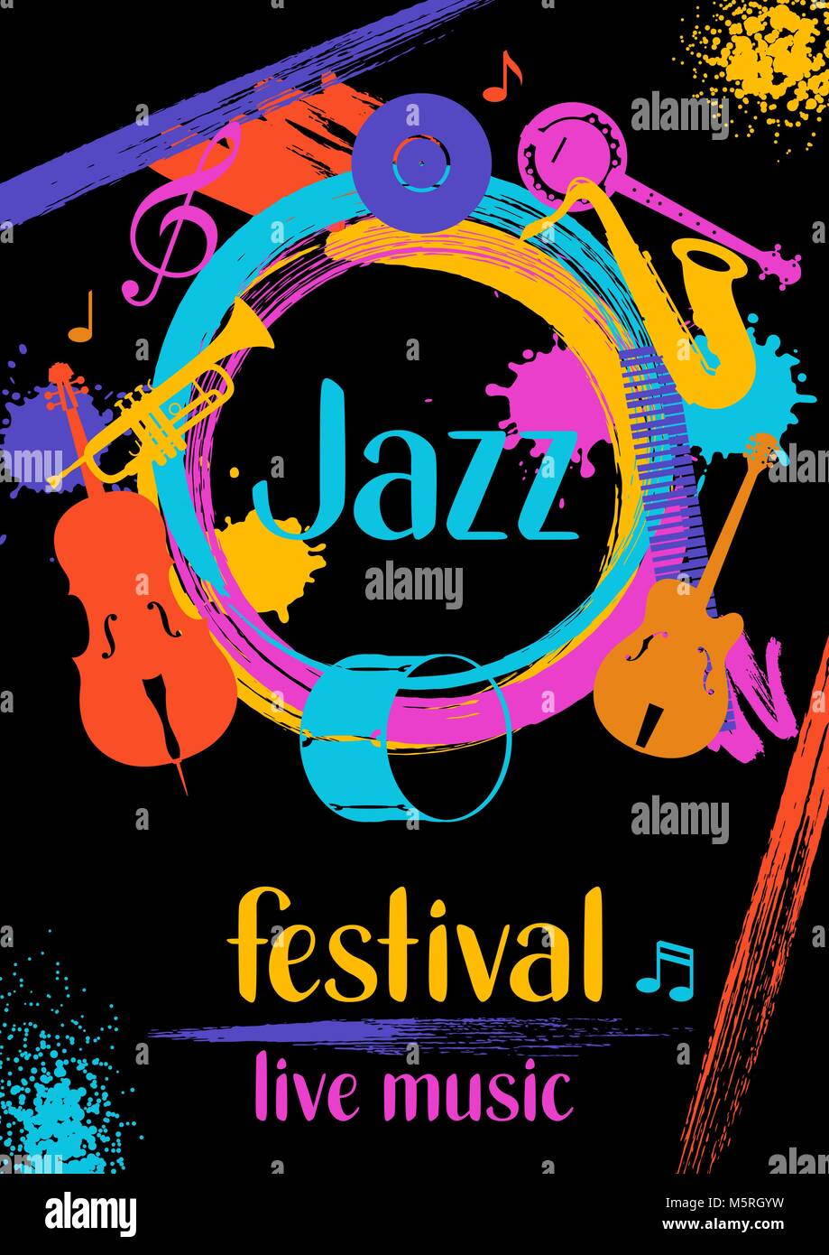 Live band dance Stock Vector Images - Alamy