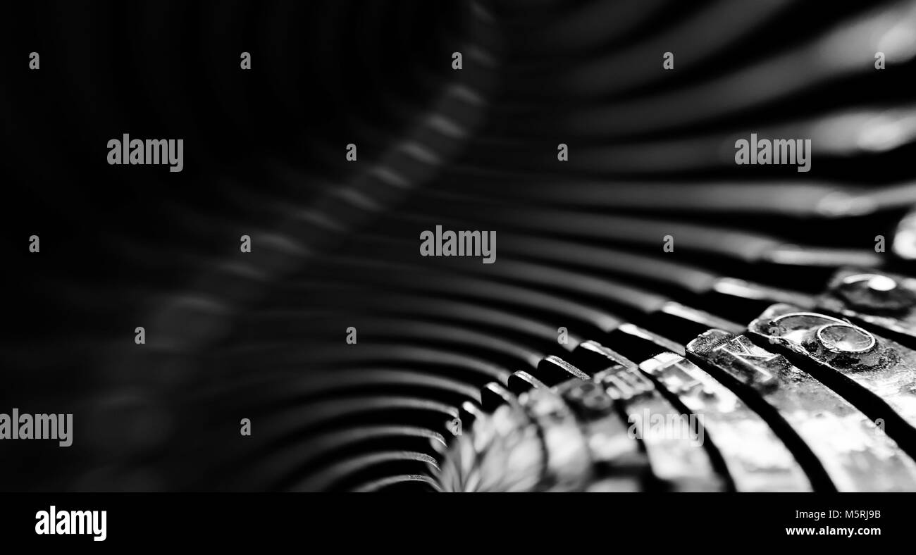 Abstract background with metal part and elements Stock Photo - Alamy