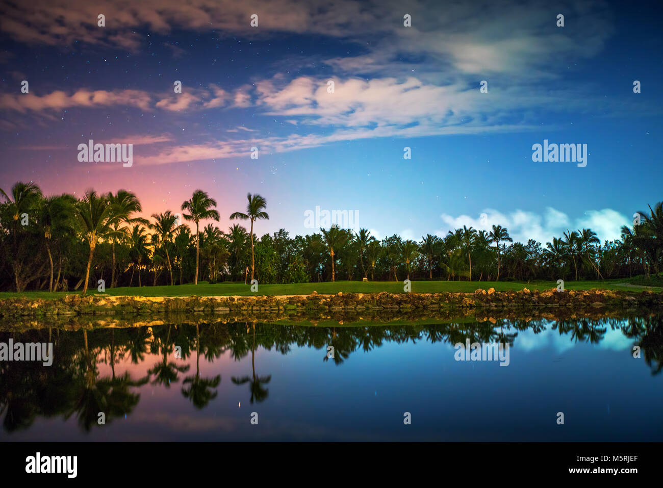 Golf Course Wallpaper Sunset