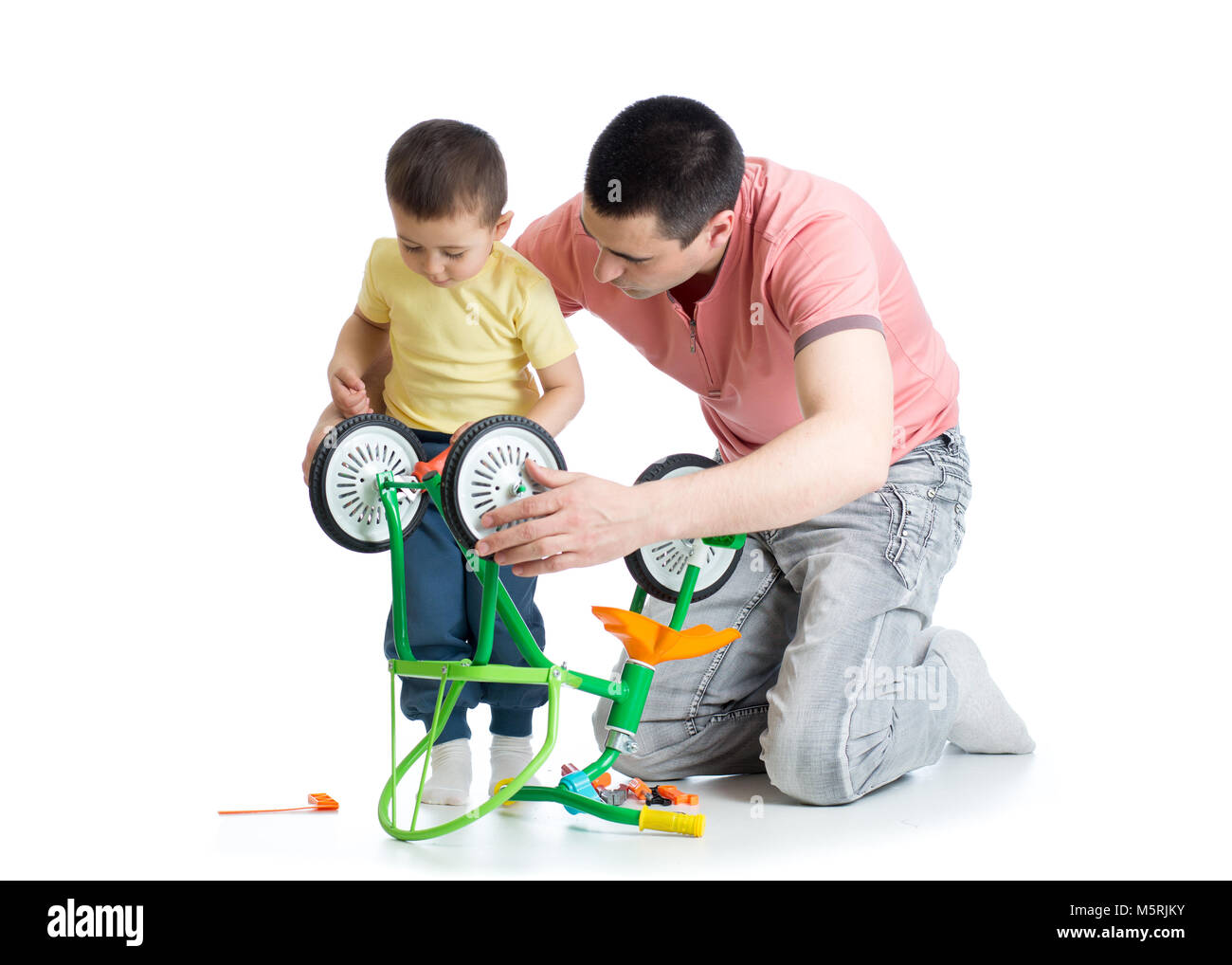 Man showing children skills hi-res stock photography and images - Alamy