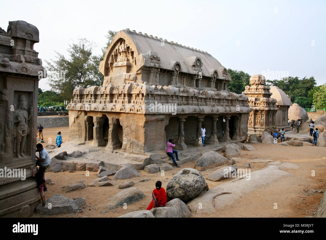 Bhima Ratha, Mahabalipuram, India Stock Photo - Alamy