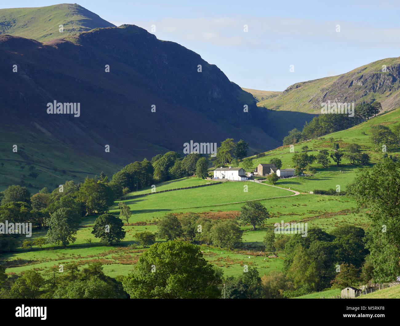 High Snab below the summits of Hindscarth & Robinson in the English ...