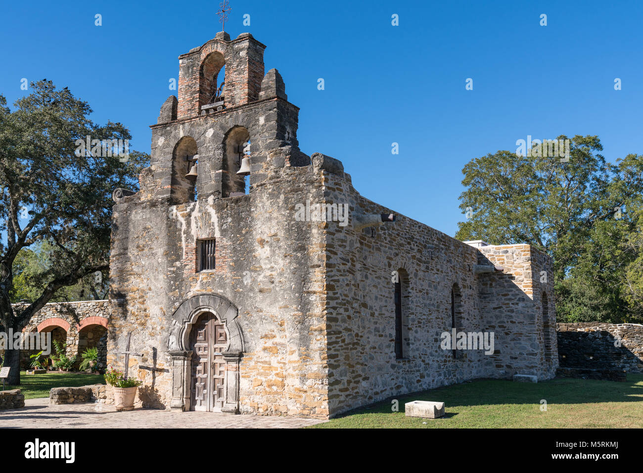 Mission Espada in San Antonio Missions National Historic Park, Texas ...
