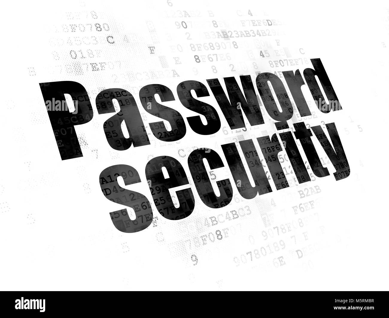 Protection concept: Password Security on Digital background Stock Photo ...