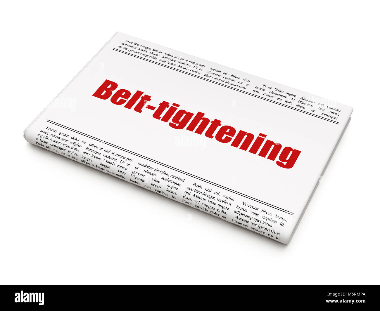 Business Concept Newspaper Headline Belt tightening Stock Photo Alamy business-concept-newspaper-headline-belt-tightening-stock-photo-alamy