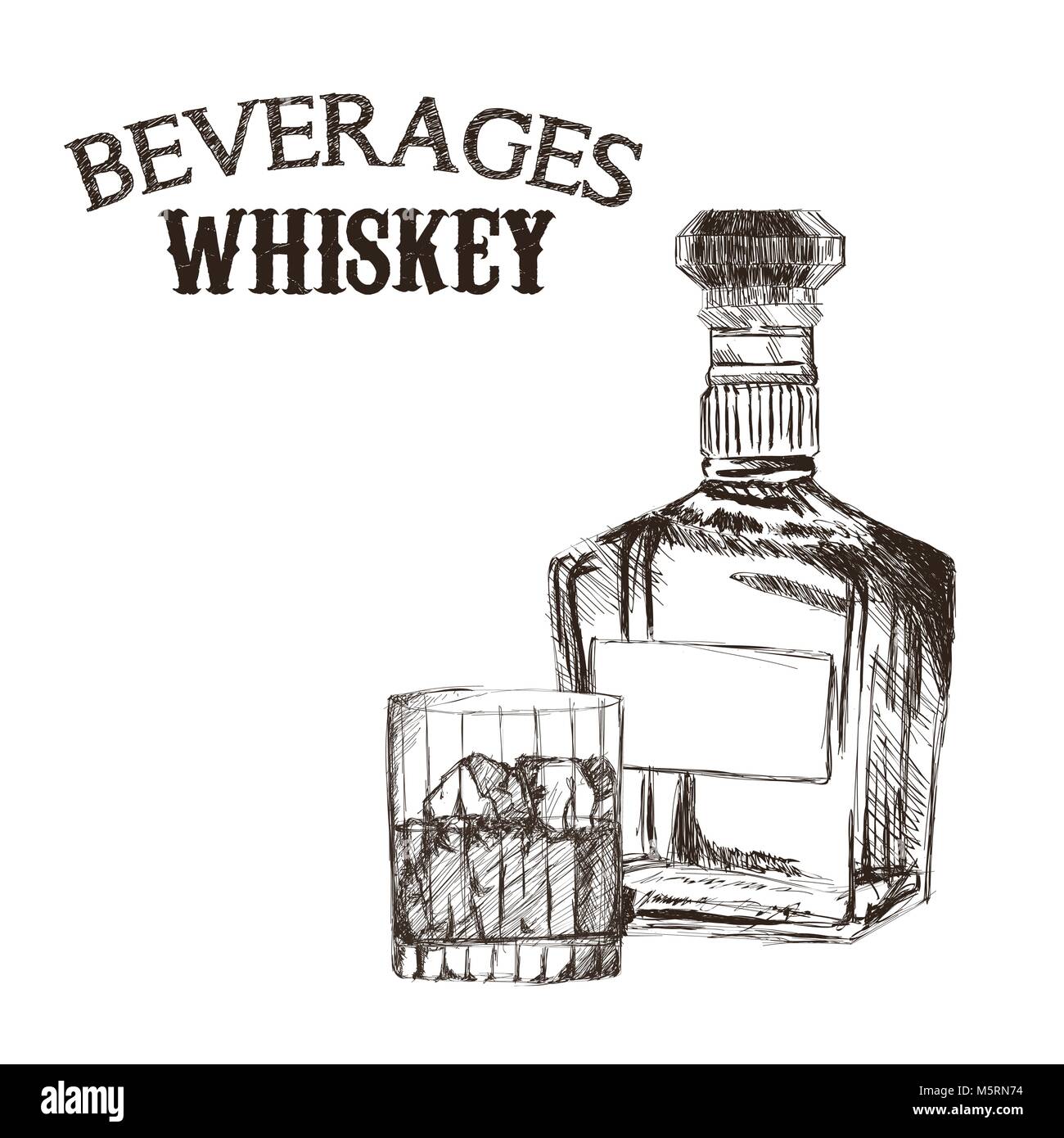 Graphic of sketch Beverages , vector illustration Stock Vector Image ...
