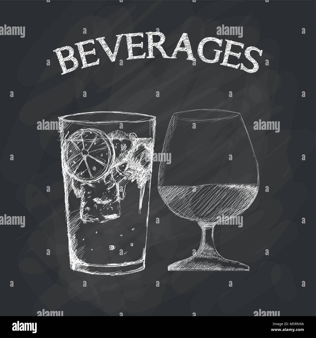 Graphic of sketch Beverages , vector illustration Stock Vector Image ...