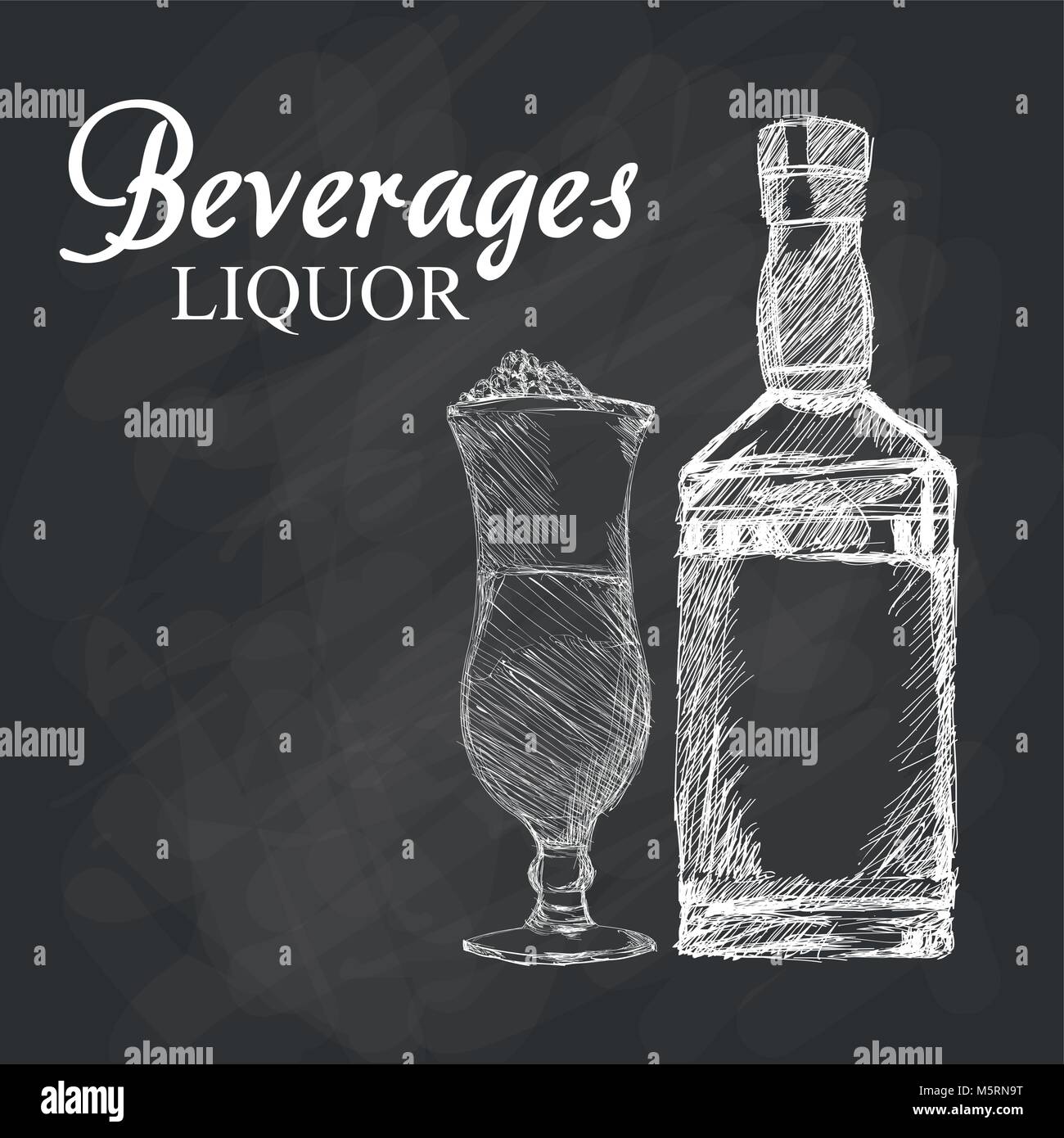 Graphic of sketch Beverages , vector illustration Stock Vector Image ...