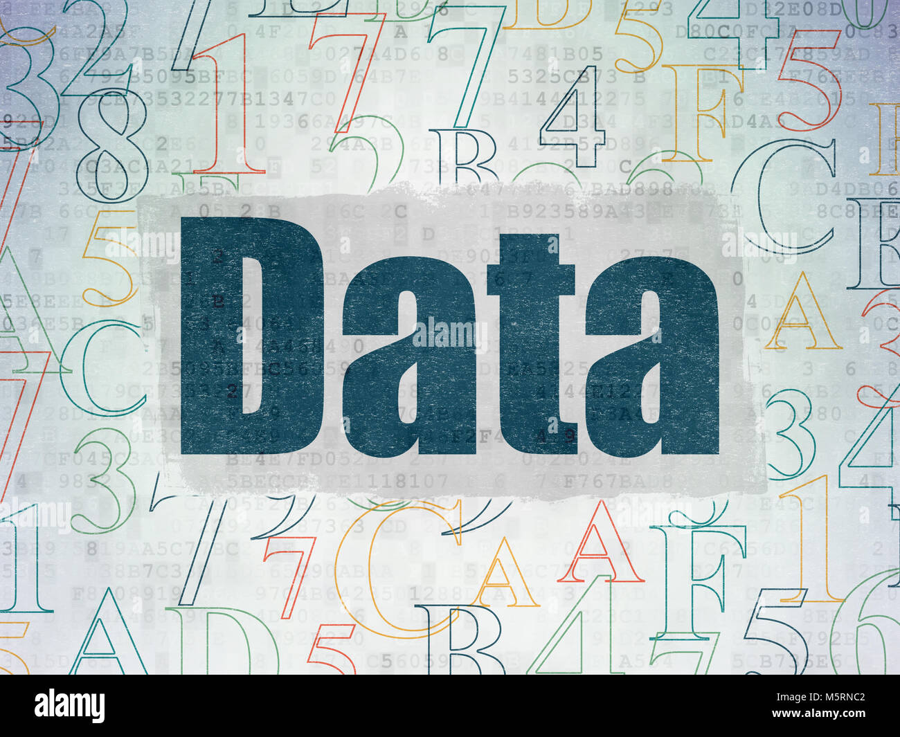 Information concept: Data on Digital Data Paper background Stock Photo ...
