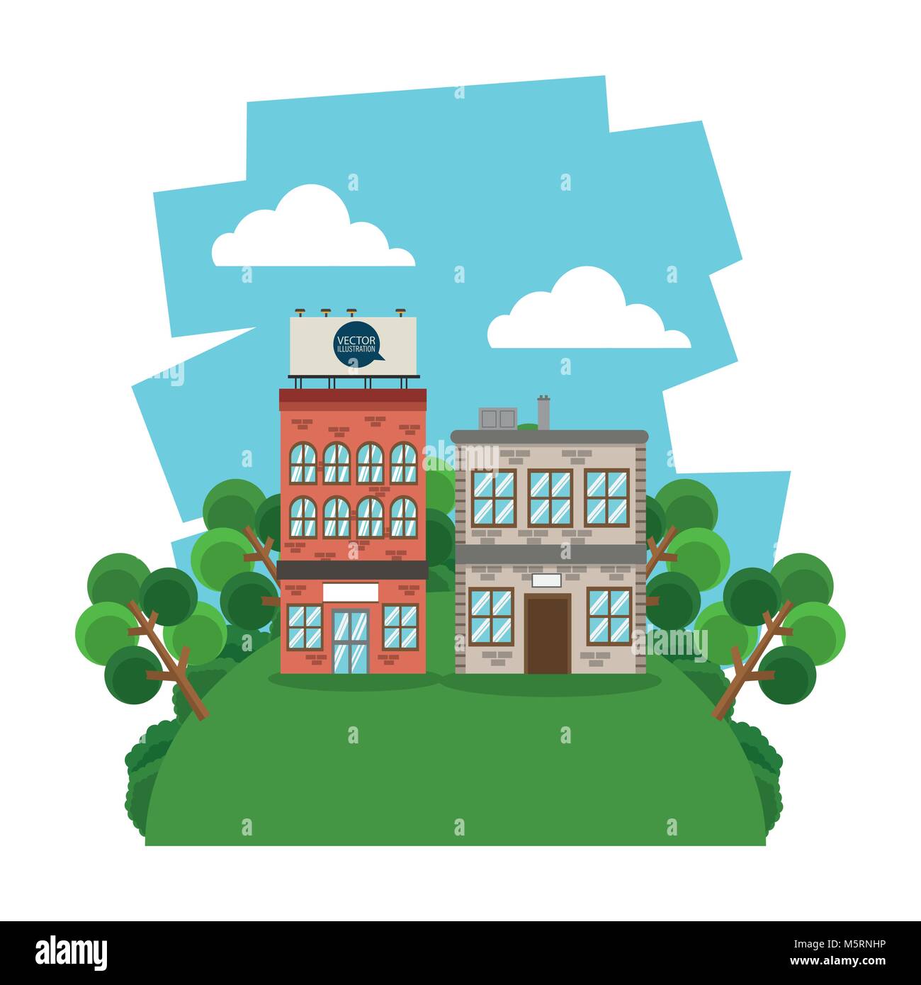 Nature city design , vector illustration Stock Vector Image & Art - Alamy