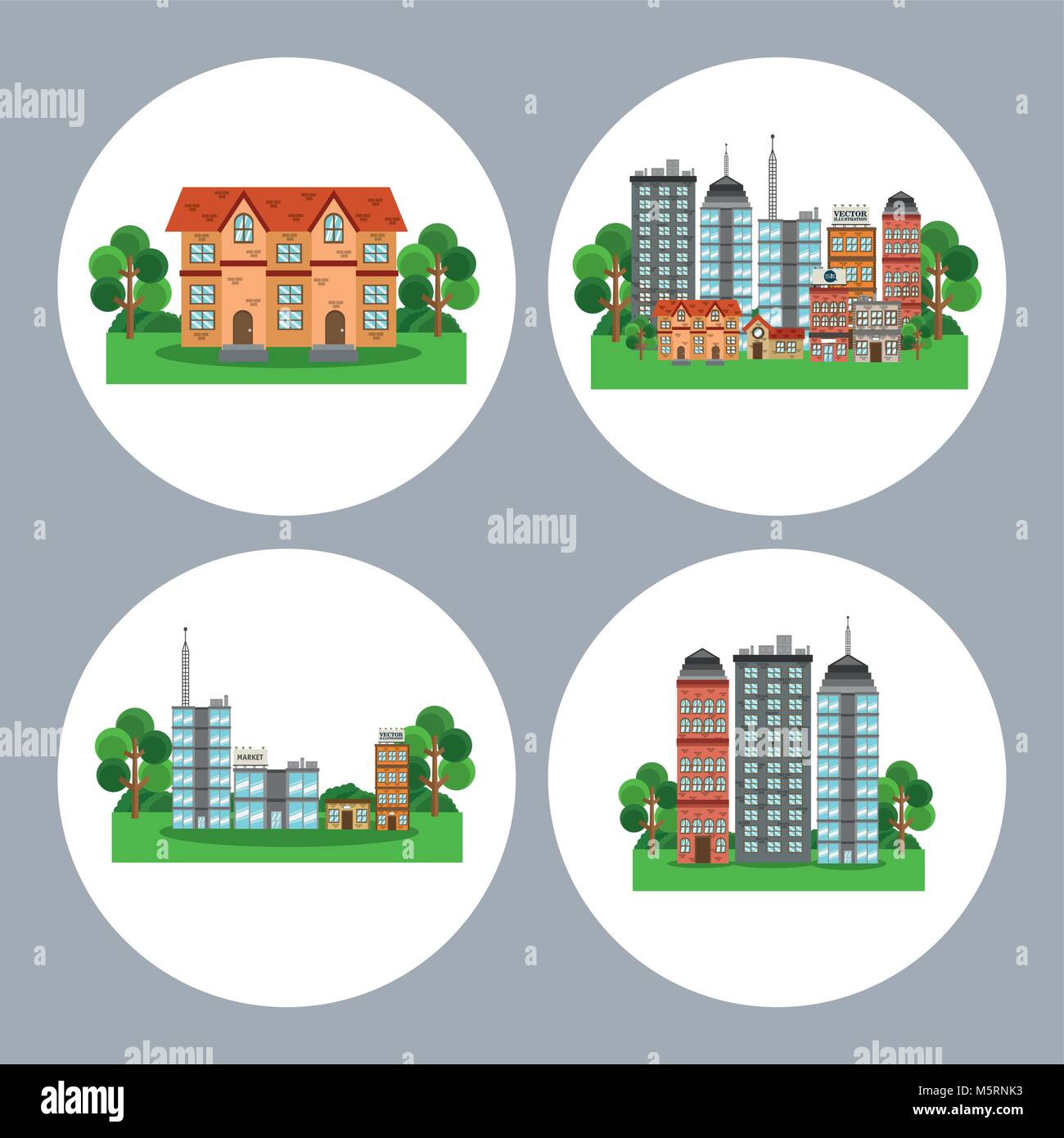 Nature city design , vector illustration Stock Vector Image & Art - Alamy