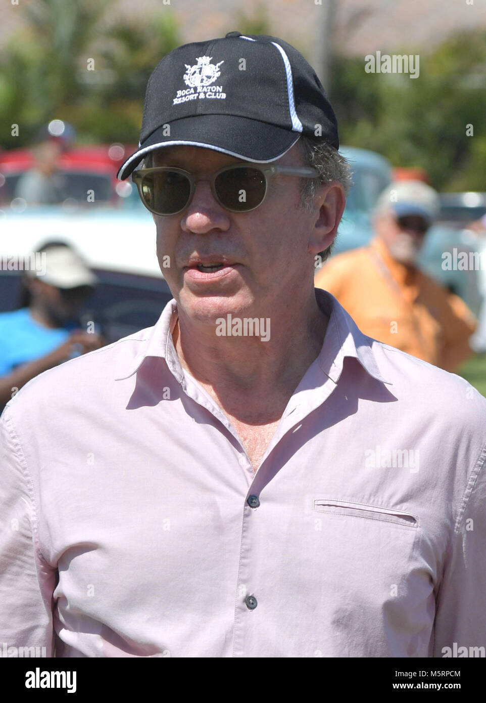 Boca Raton, FL, USA. 25th Feb, 2018. Jay Leno, Wayne Carini and actor ...