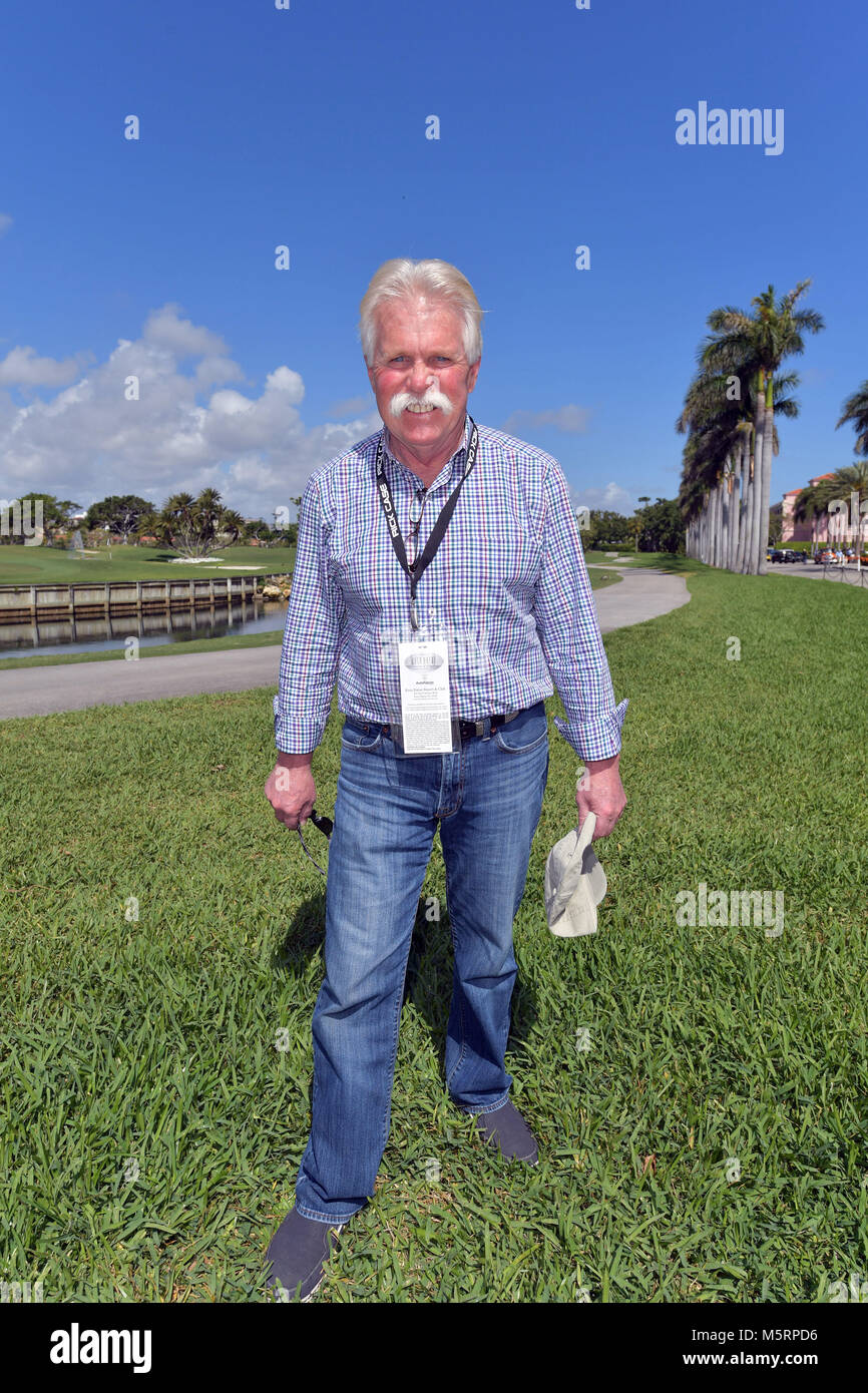 Boca Raton, FL, USA. 25th Feb, 2018. Jay Leno, Wayne Carini and actor ...