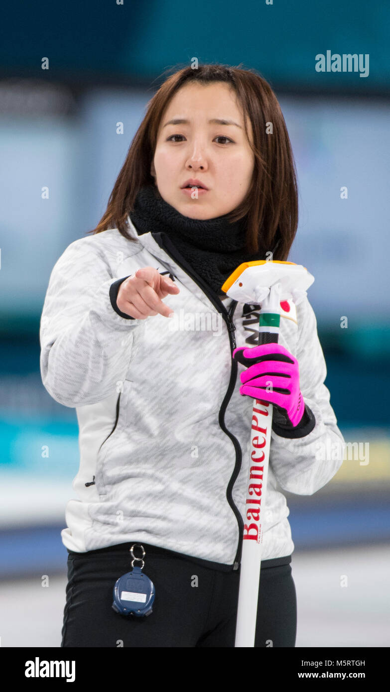 Satsuki FUJISAWA (JPN), third place, bronze medal winner, Curling ...