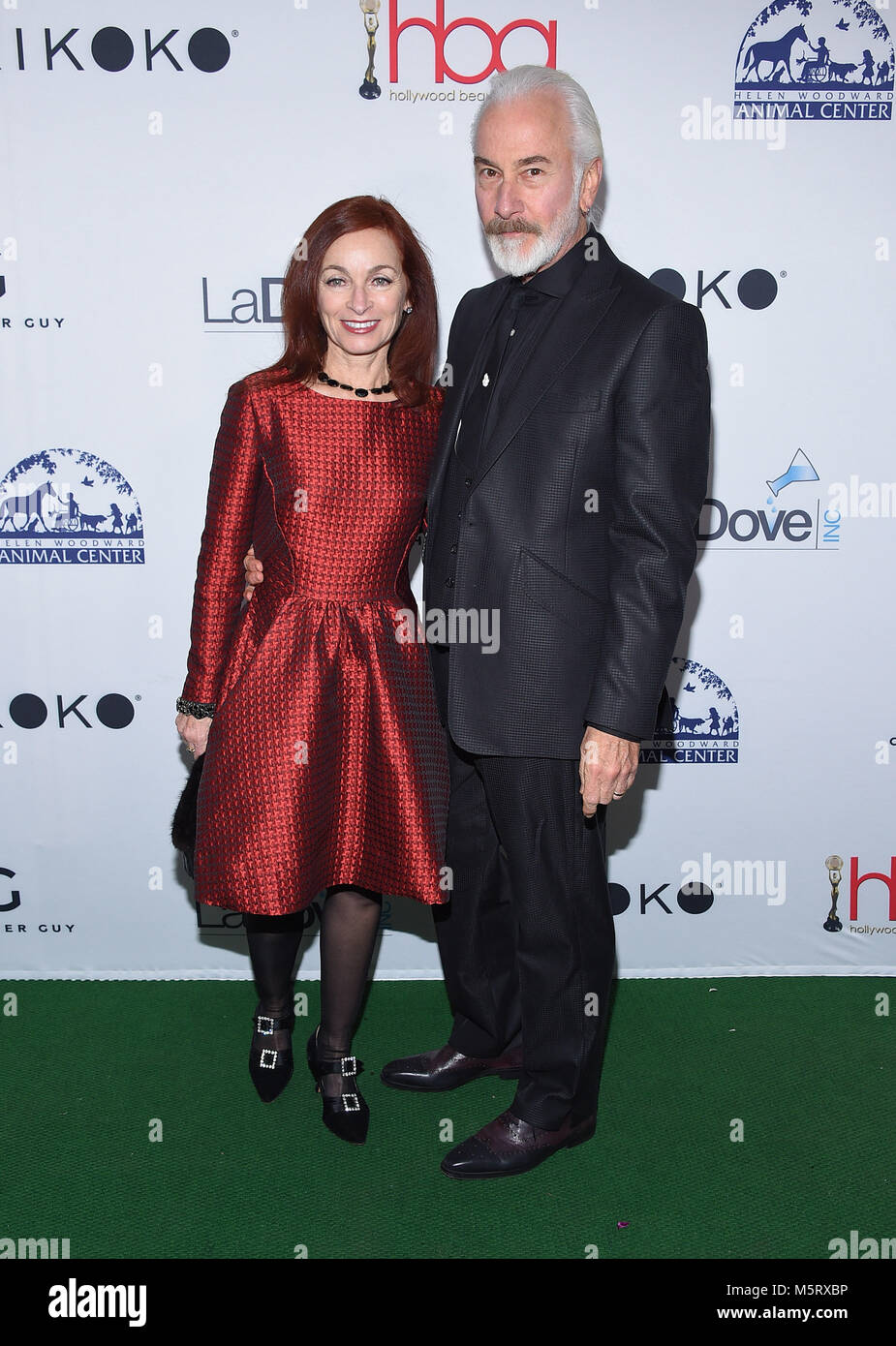 Hollywood, California, USA. 25th Feb, 2018. Silvia Abascal and Rick ...