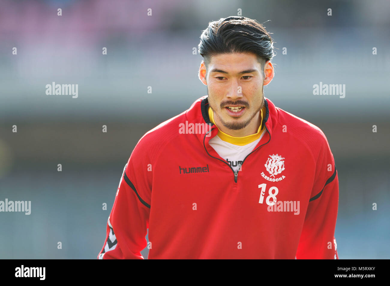 Barcelona, Spain. Credit: D. 24th Feb, 2017. Daisuke Suzuki (Tarragona ...