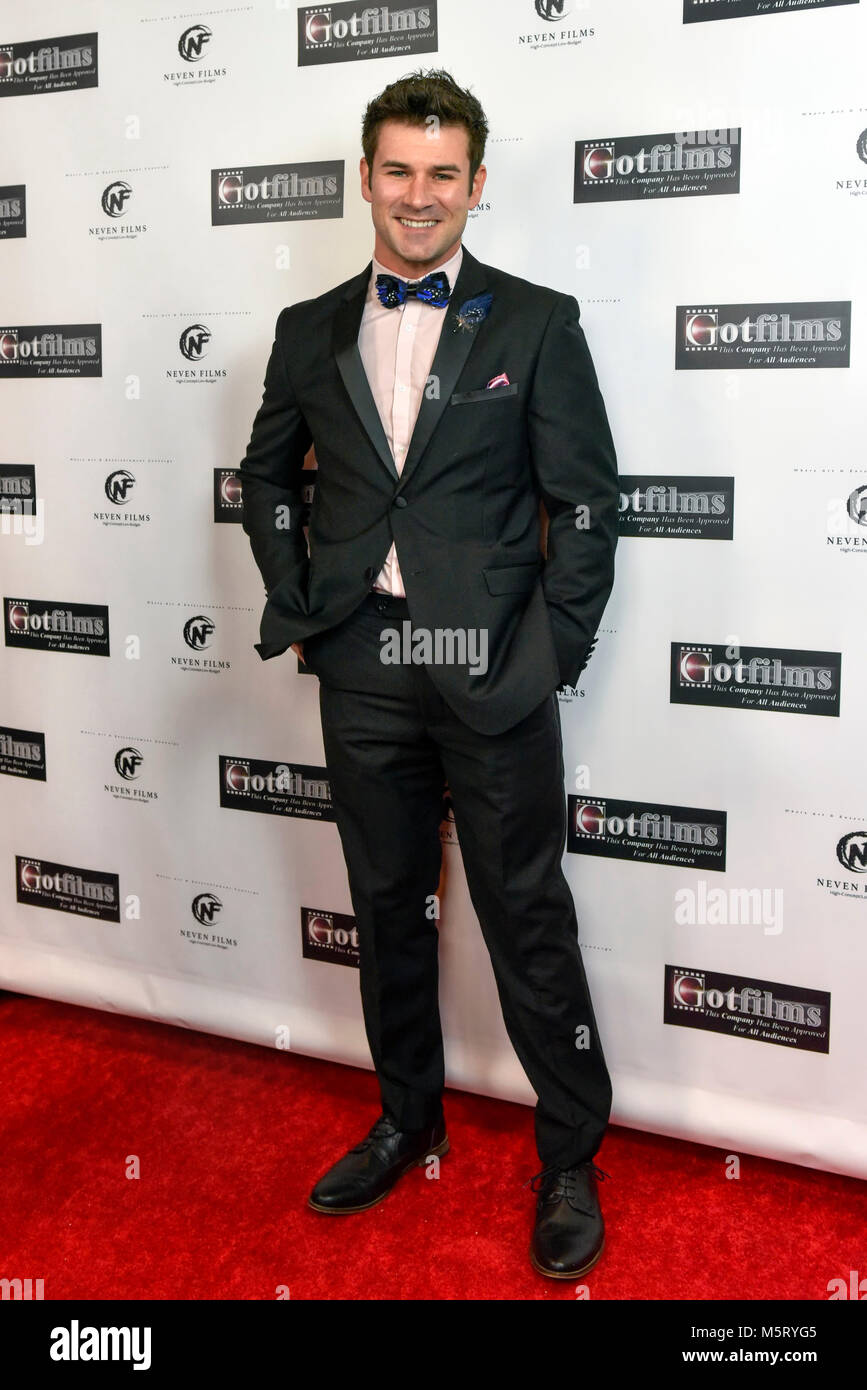 Las Vegas, USA. 25th Feb, 2018 - Mark Justice at the red carpet premier ...