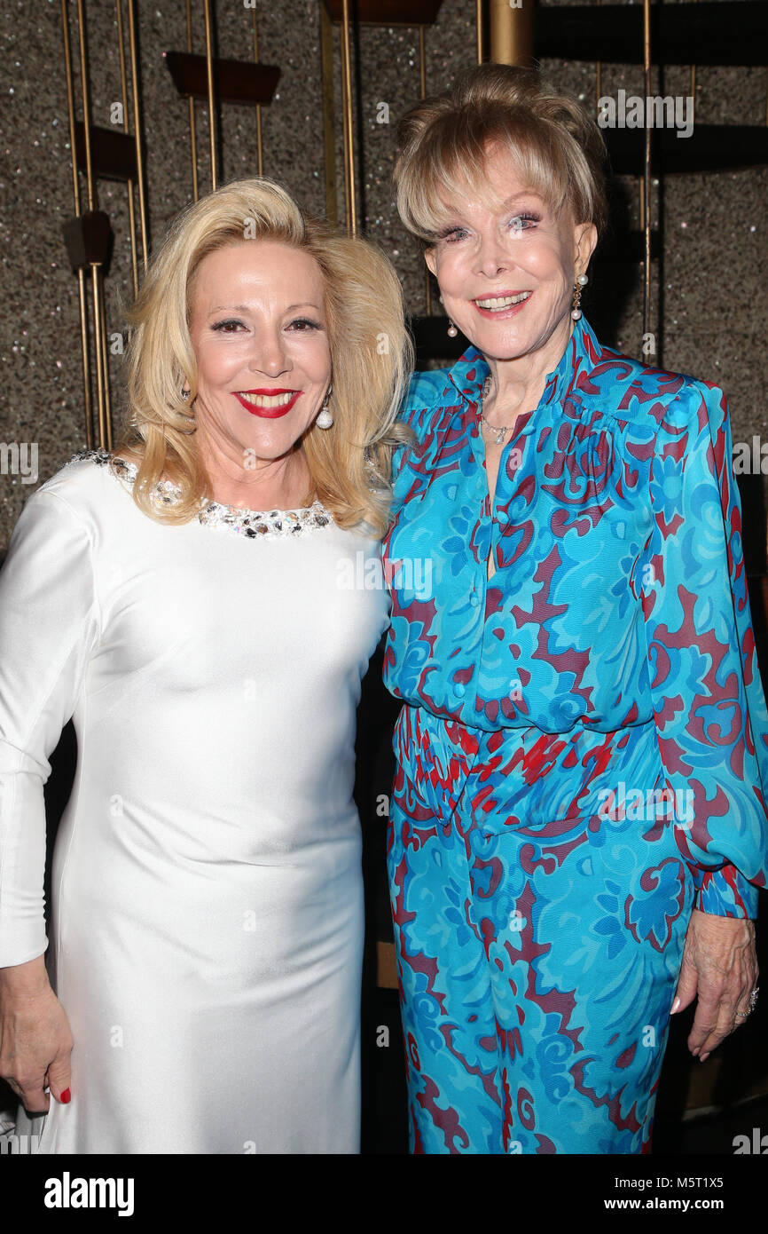Hollywood, USA. 25th Feb, 2018. Michele Elyzabeth, Barbara Eden at the ...