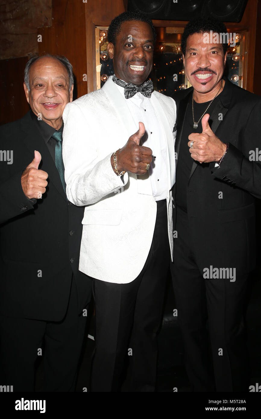 Hollywood, USA. 25th Feb, 2018. Cheech Marin, Otis Stokes, Lionel ...