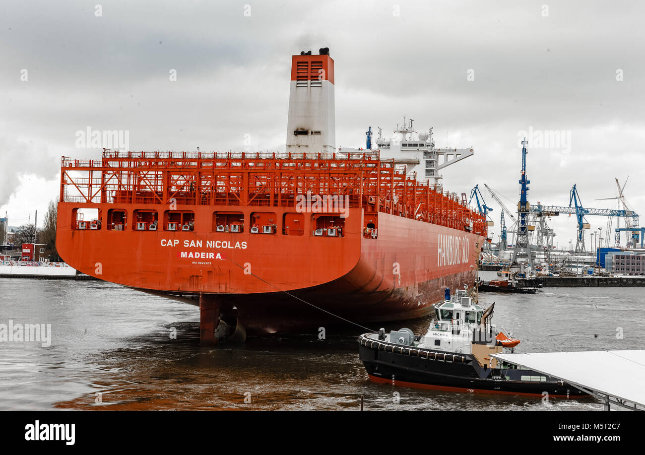 Cap san container ships hi-res stock photography and images - Alamy