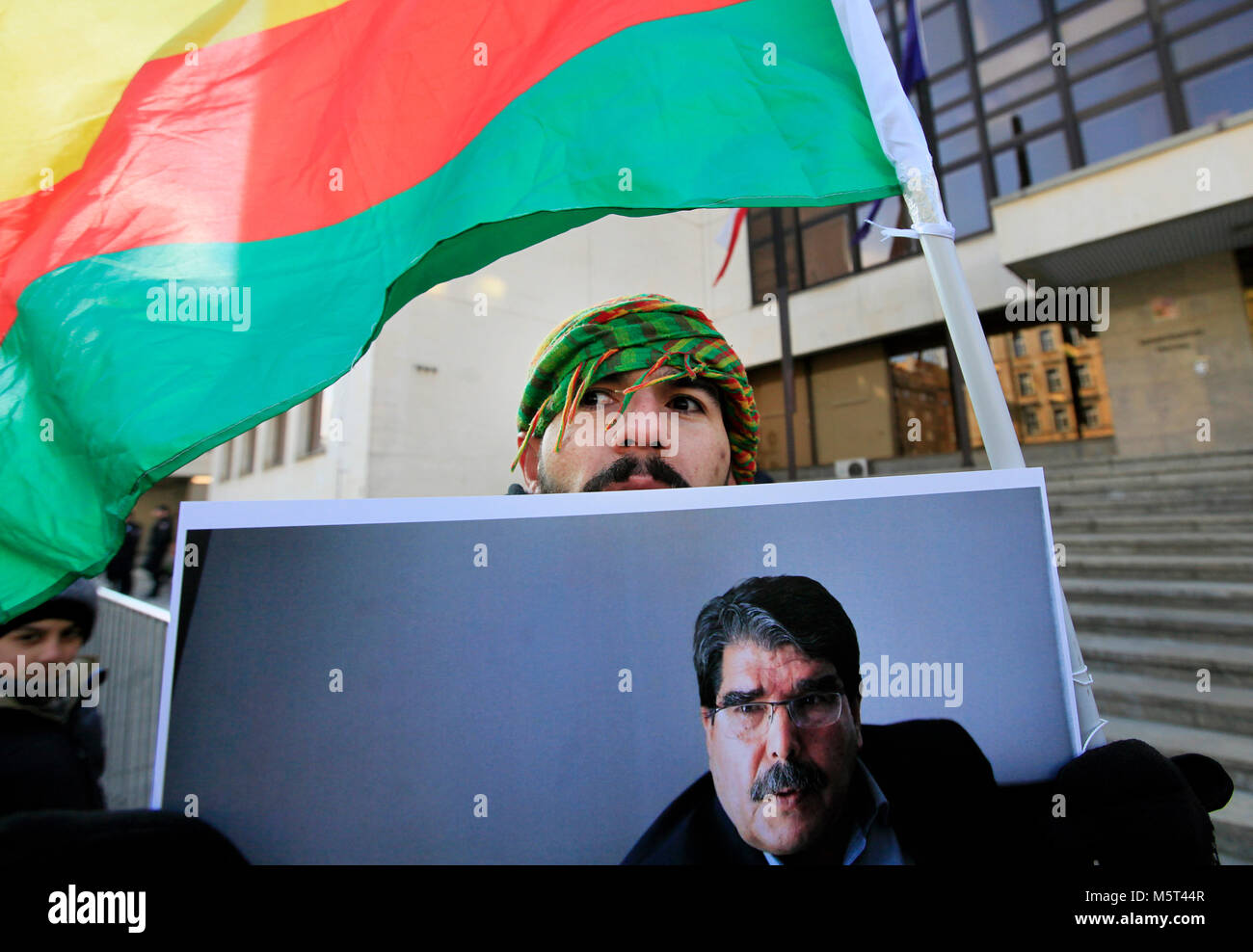 Prague, Czech Republic. 26th Feb, 2018. Some 200 supporters of Saleh ...