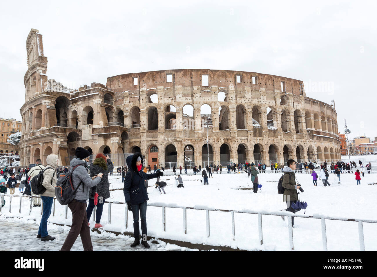 The colosseum winter hi-res stock photography and images - Alamy
